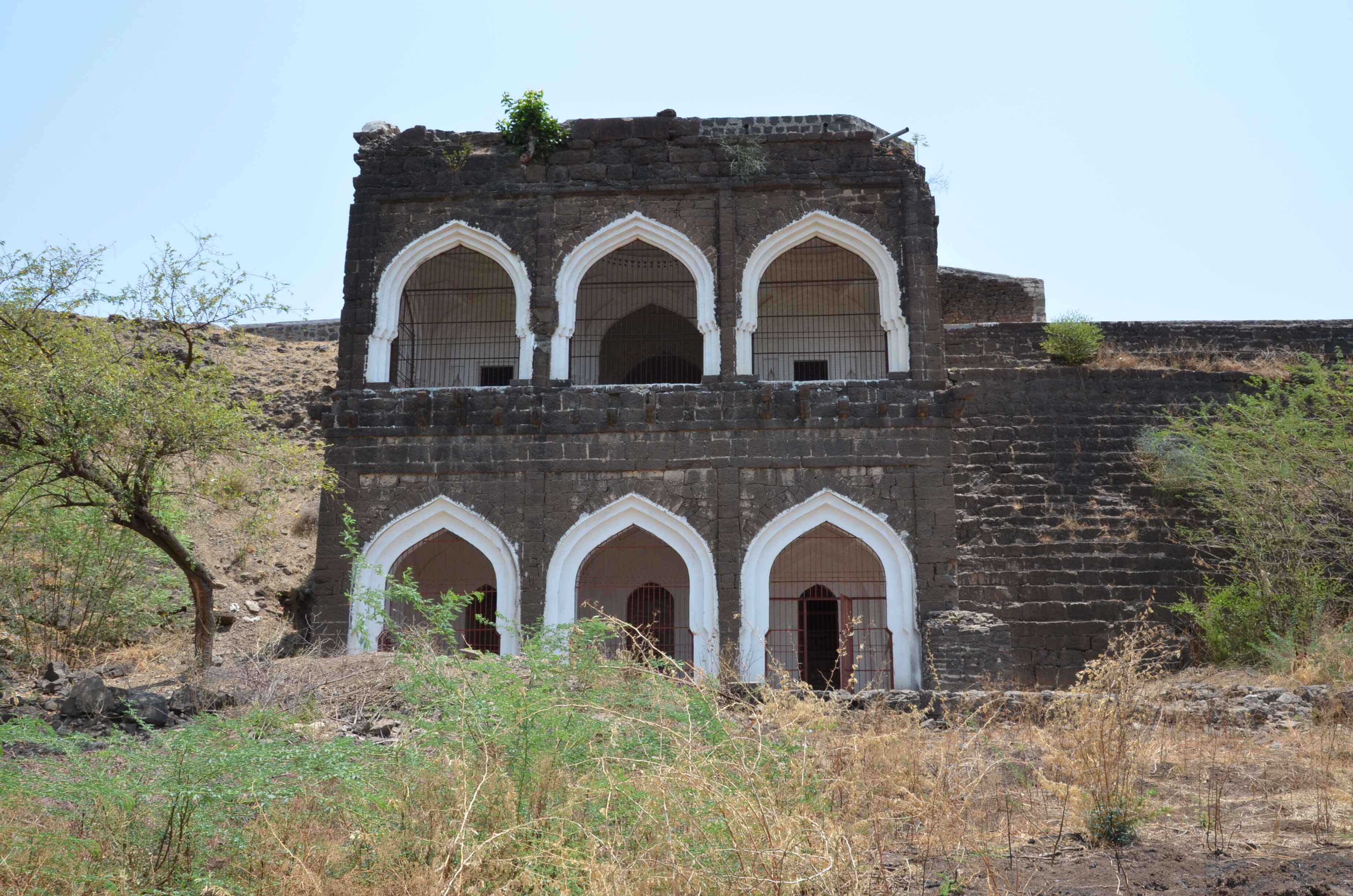 The dam of the Ramling Tank of length about 1,419 yards with a space of ...