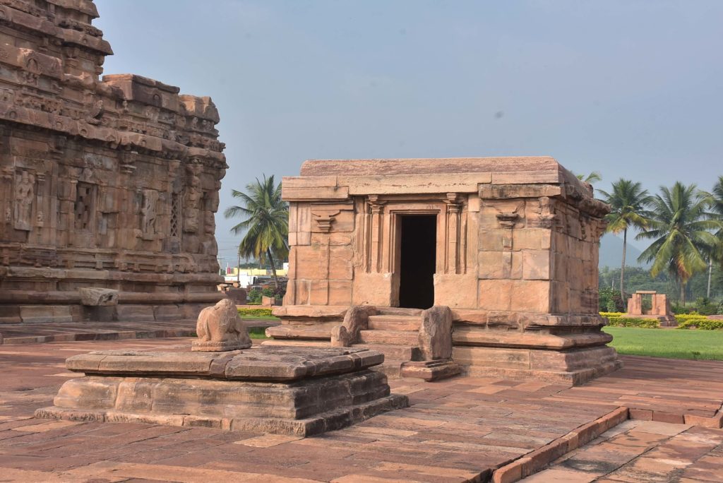 Chandrashekhar temple near Sangmeshwar temple and towards its north ...