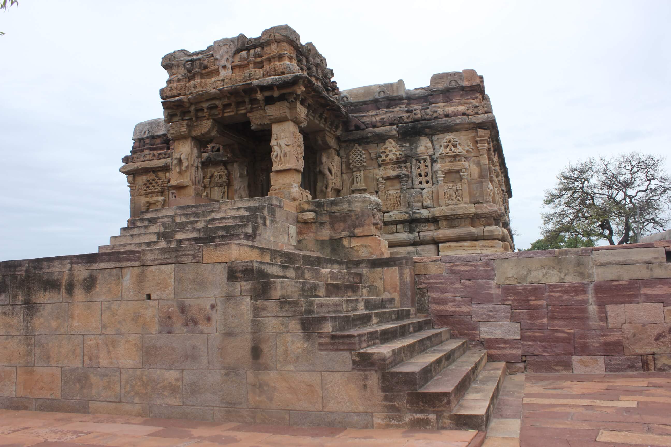 The temple of Papnath at the south-east corner of the village ...