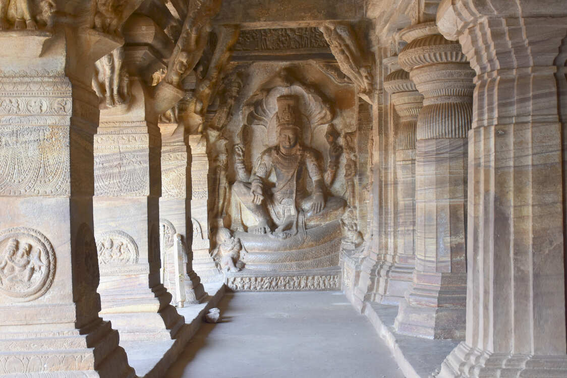 Jaina, Shaiva and Vaishnva Caves, Badami - ARCHAEOLOGICAL SURVEY OF INDIA